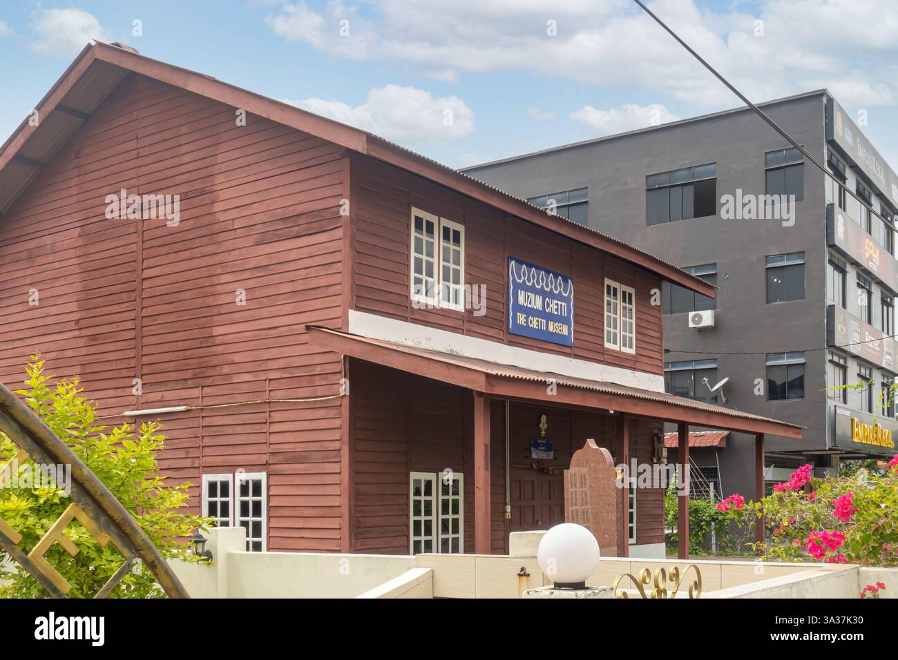 Chitty Museum, located in the Chitty Village area of Malacca City ...