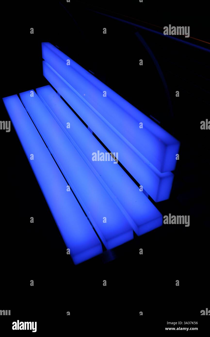 Light benches Light up Kingston Kingston upon Thames London UK ...