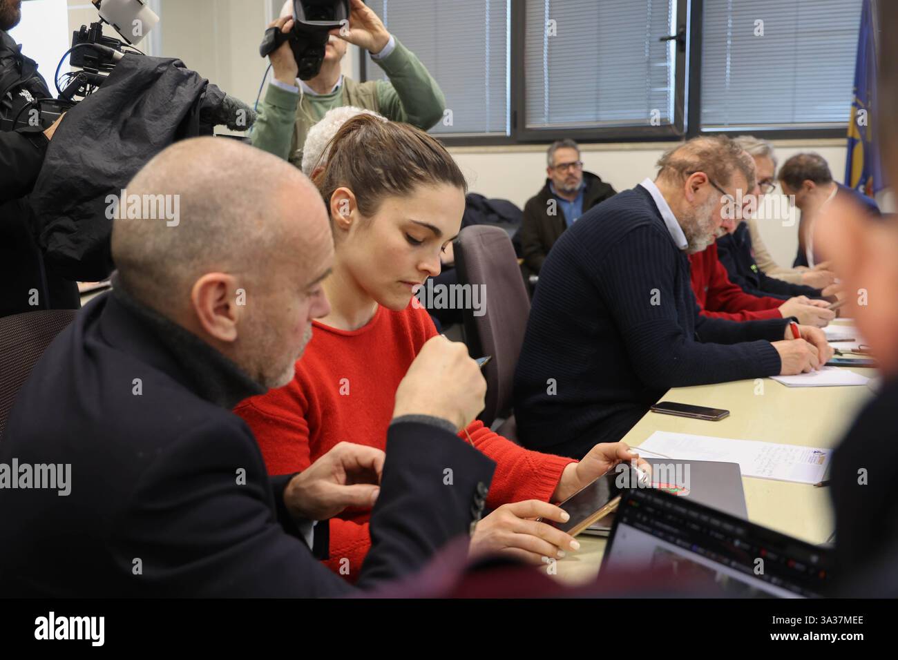 Florence, Italy. 14th Mar, 2025. Florence, Bad Weather, Weather Alert ...