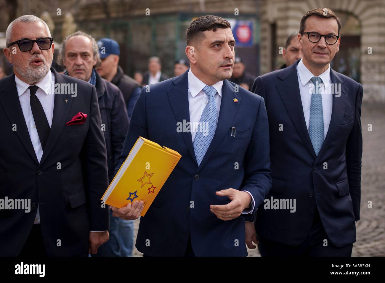 George Simion, the leader of Romania's most popular far-right party ...