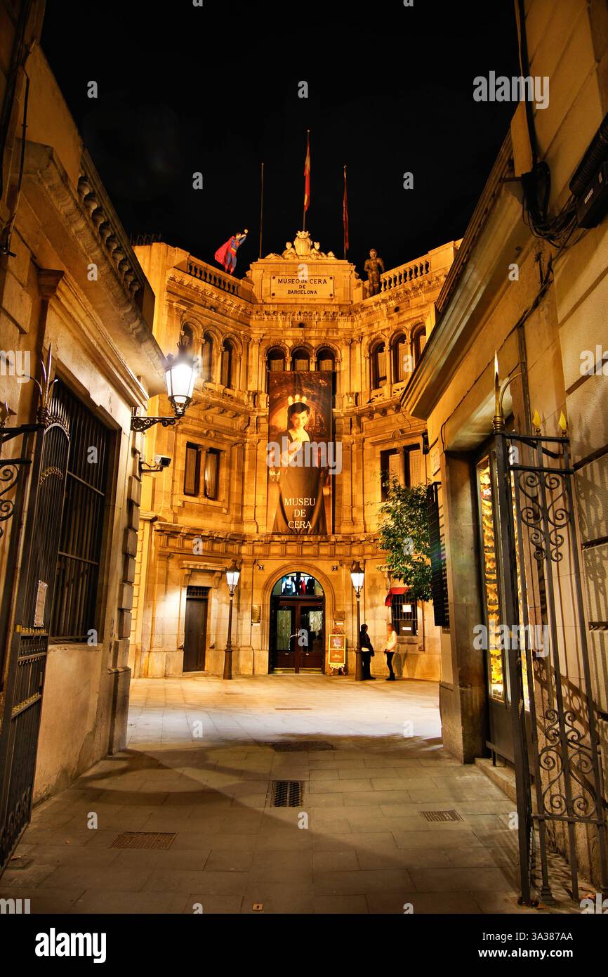 Wax Museum. Old building Banca de Credito y Docks. XIXth century. By ...