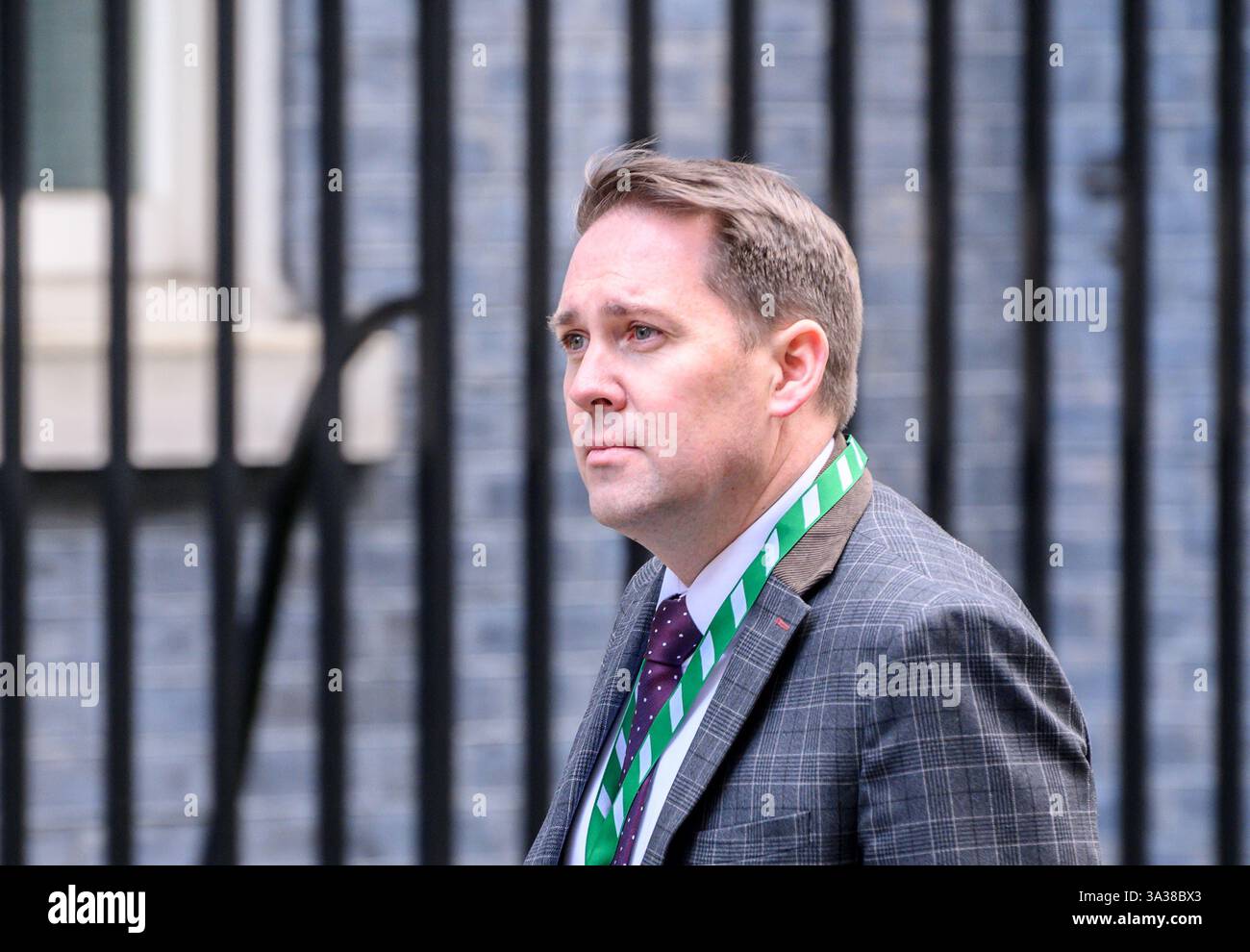 Sam Rushworth MP (Lab: Bishop Auckland) in Downing Street for a meeting ...