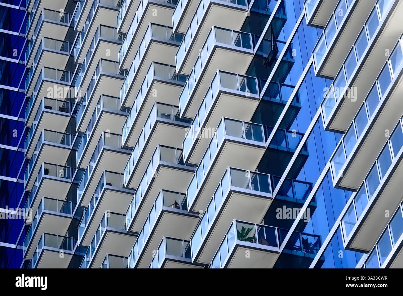 Balconies modern apartment buildings hi-res stock photography and ...