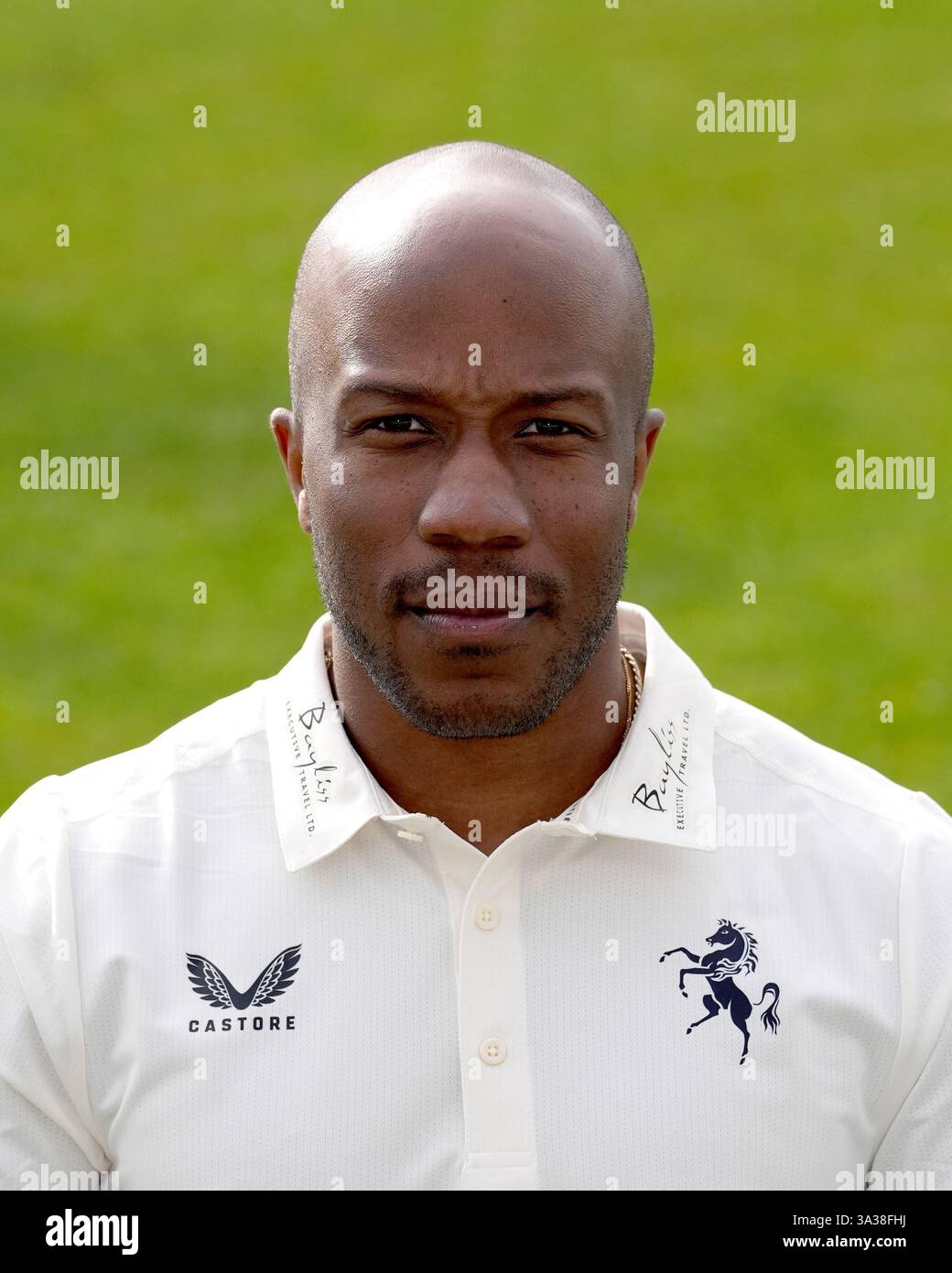 Daniel Bell-Drummond during a media day at The Spitfire Ground ...