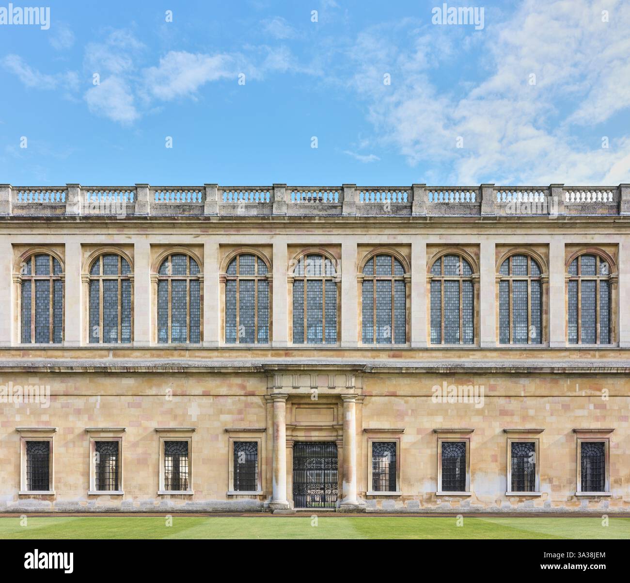 Wren library, Trinity College, University of Cambridge, England Stock ...