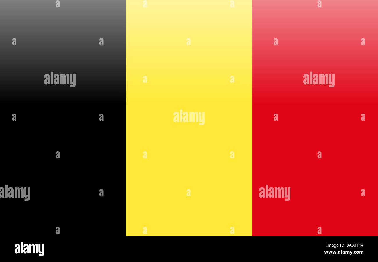 Belgium national flag gradient Stock Vector Images - Alamy