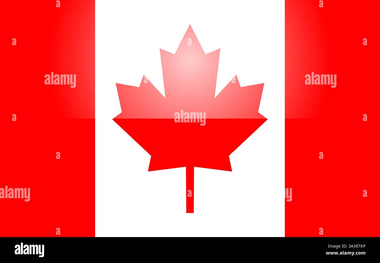 National flag of Canada country vector Stock Vector Image & Art - Alamy