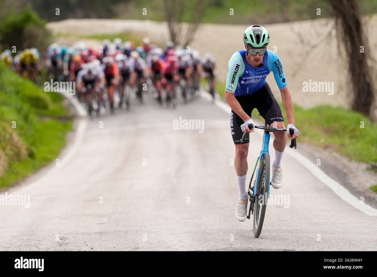 Italia. 14th Mar, 2025. Prodhomme Nicolas of Decathlon Ag2R La Mondiale ...