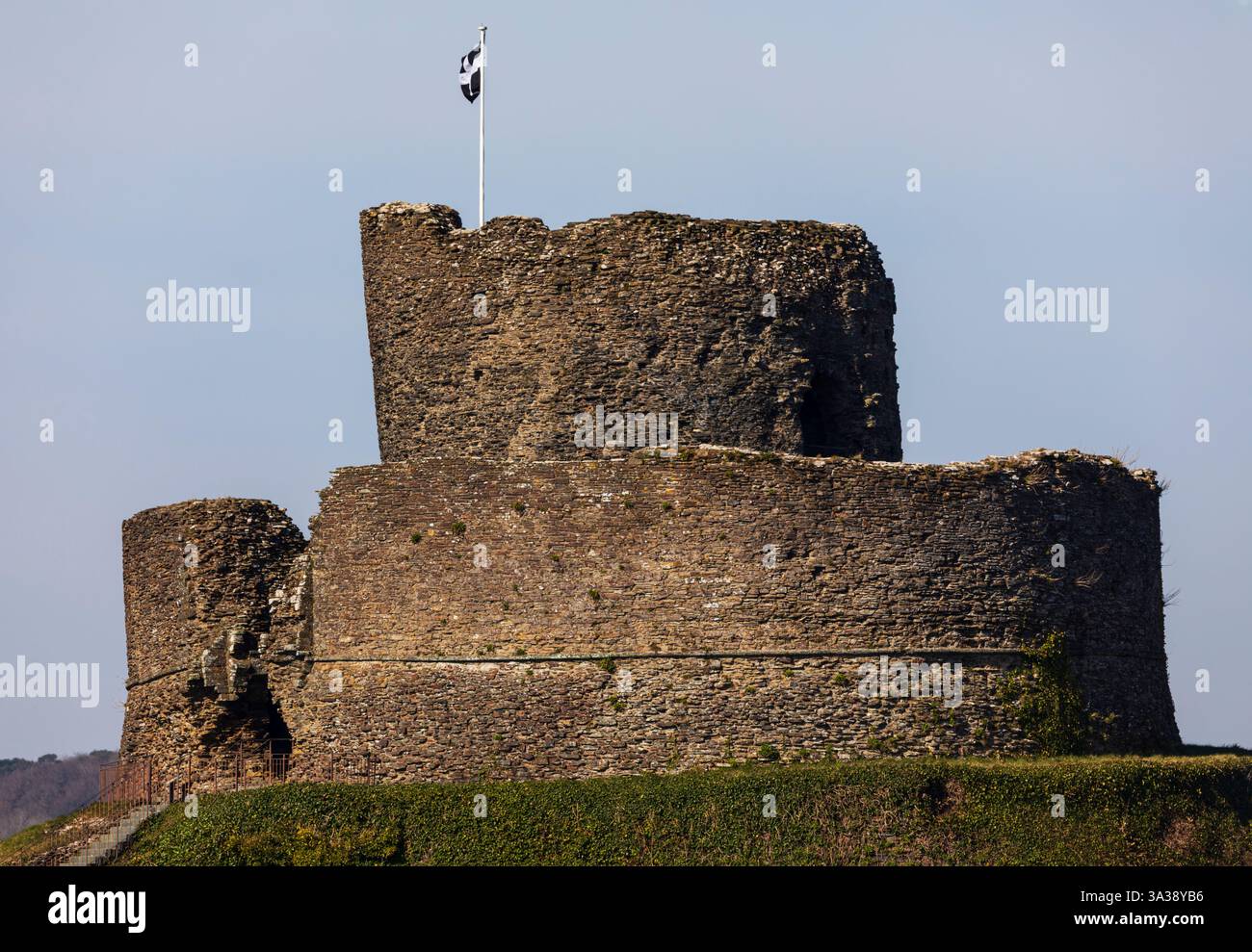 Launceston Castle Cornwall Stock Photo - Alamy