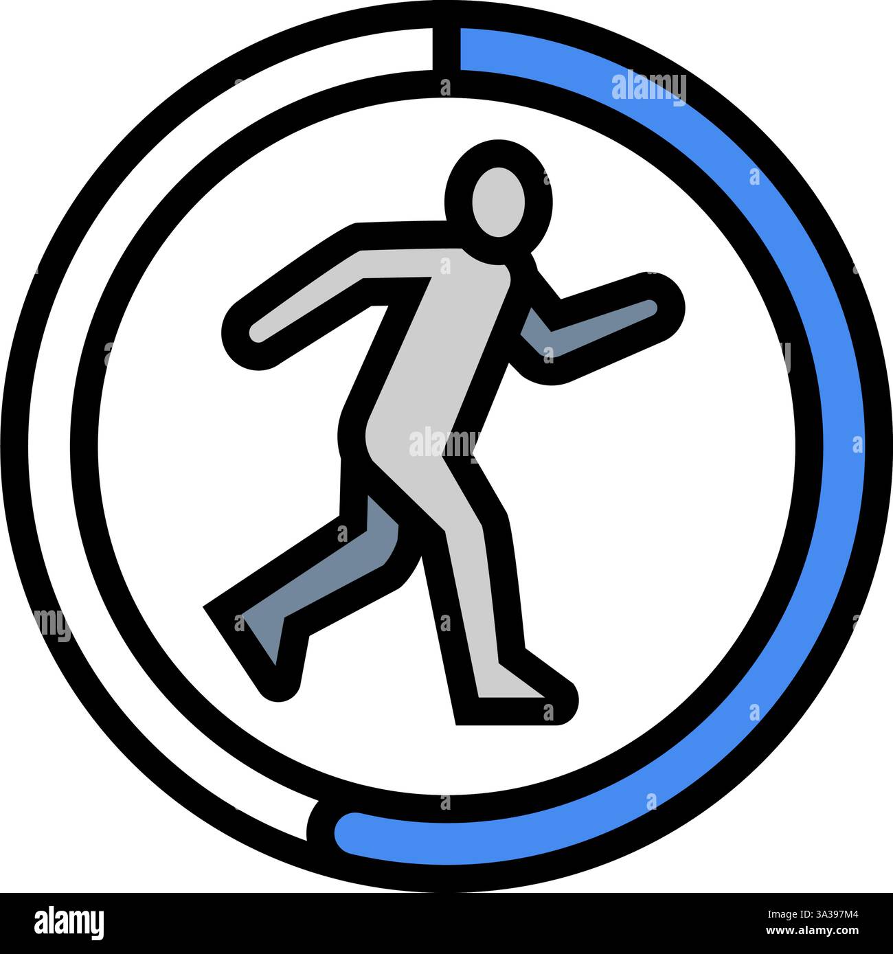 step counter foot fitness technology color icon vector illustration Stock Vector Image & Art - Alamy