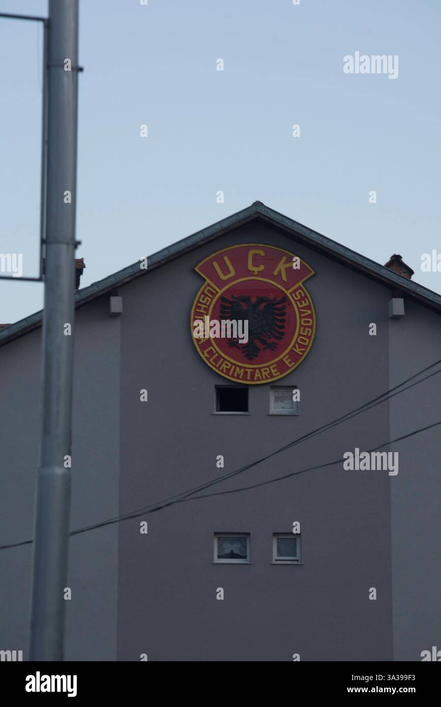 the signs of uck the kosovo military the uck the kosovo military Stock ...