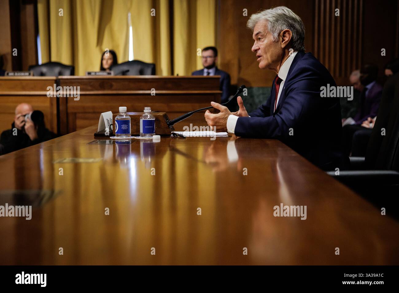 Washington, United States. 14th Mar, 2025. Dr. Mehmet Oz testifies ...