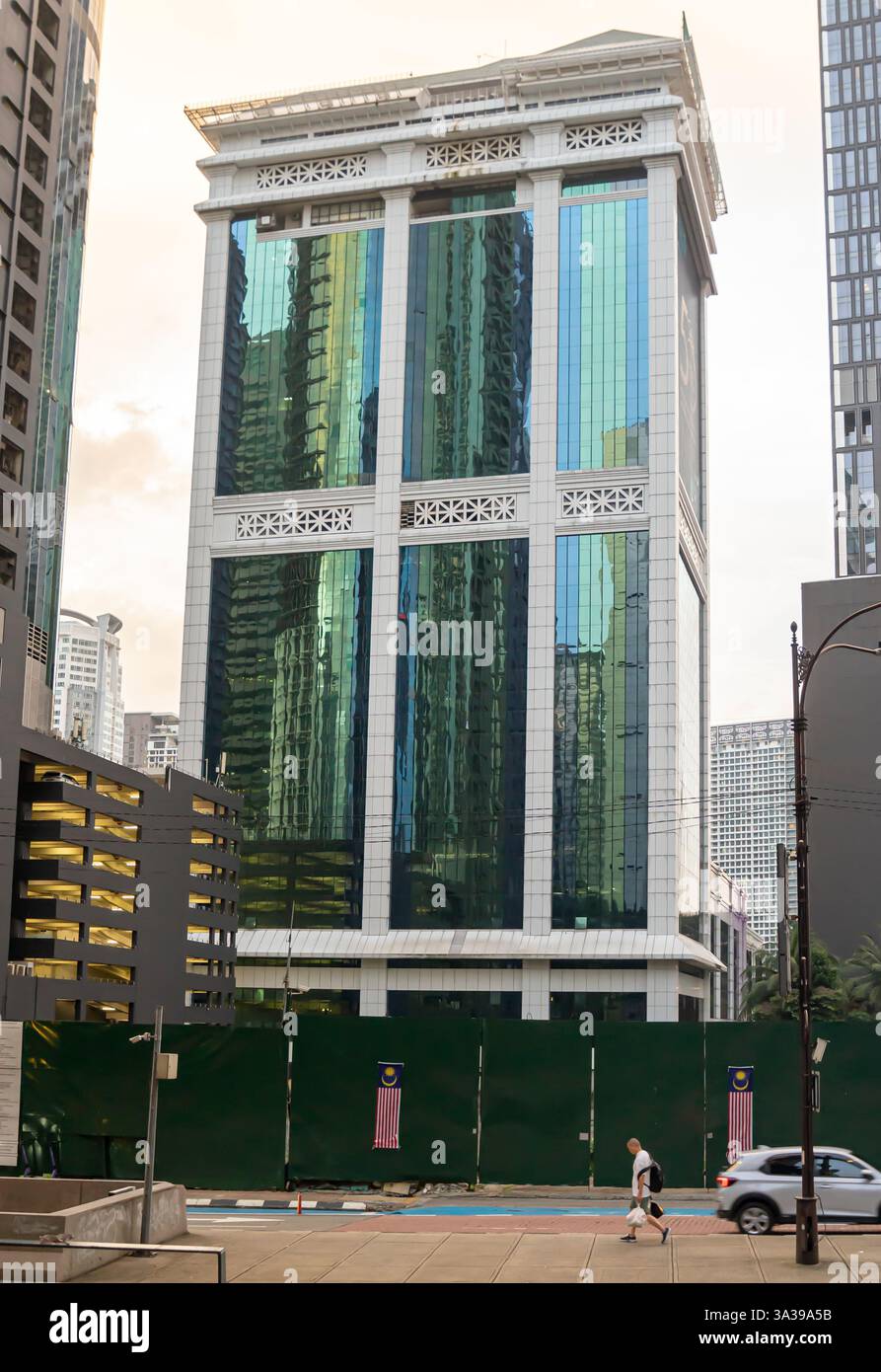 Wisma BSN, also known as Bank Simpanan Nasional headquarters, located ...