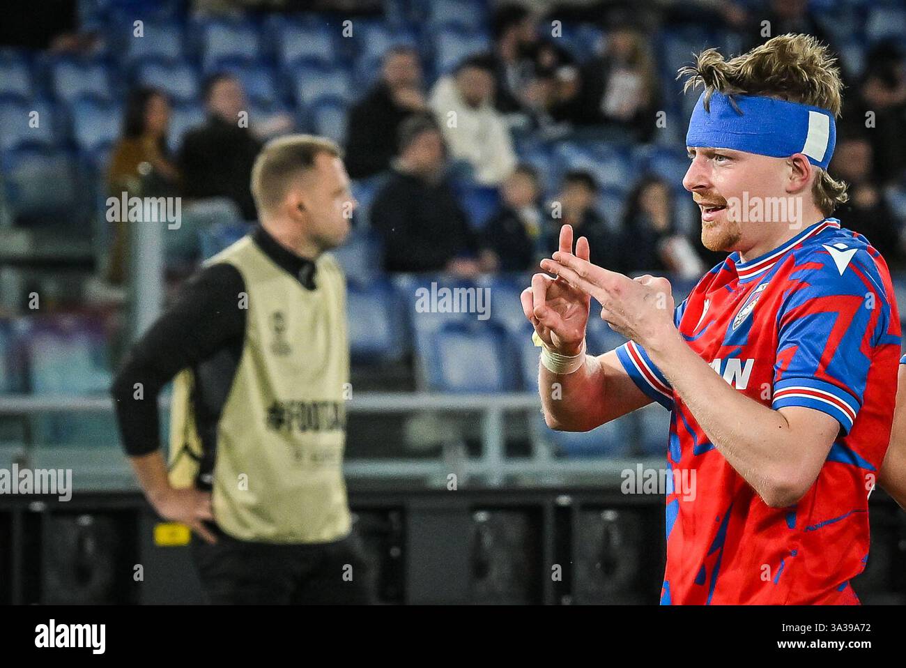 Pavel SULC of FC Viktoria Plzen celebrates his goal during the UEFA ...