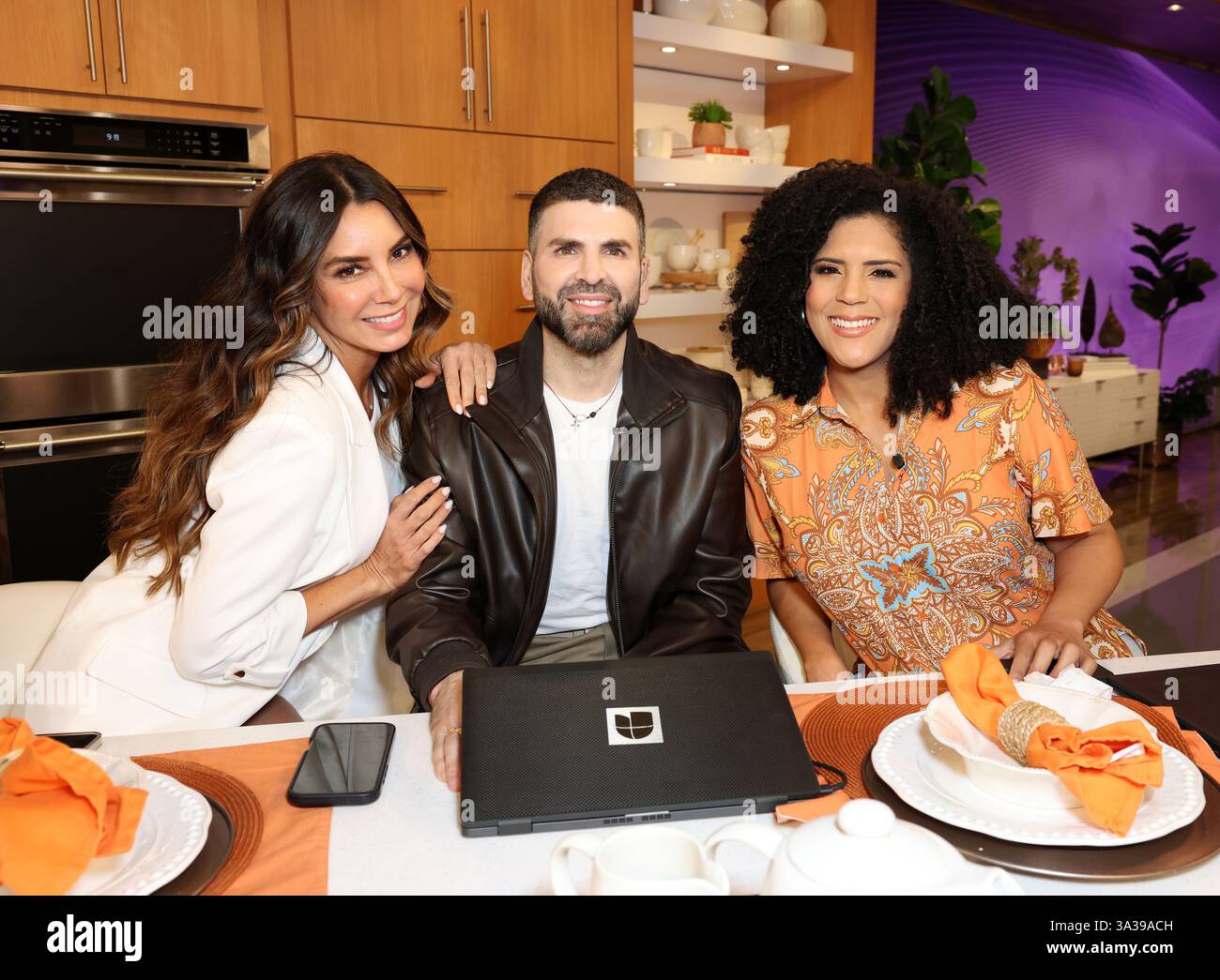 DORAL, FL-MARCH 14: Elizabeth Gutierrez, Jomari Goyso and Francisca ...