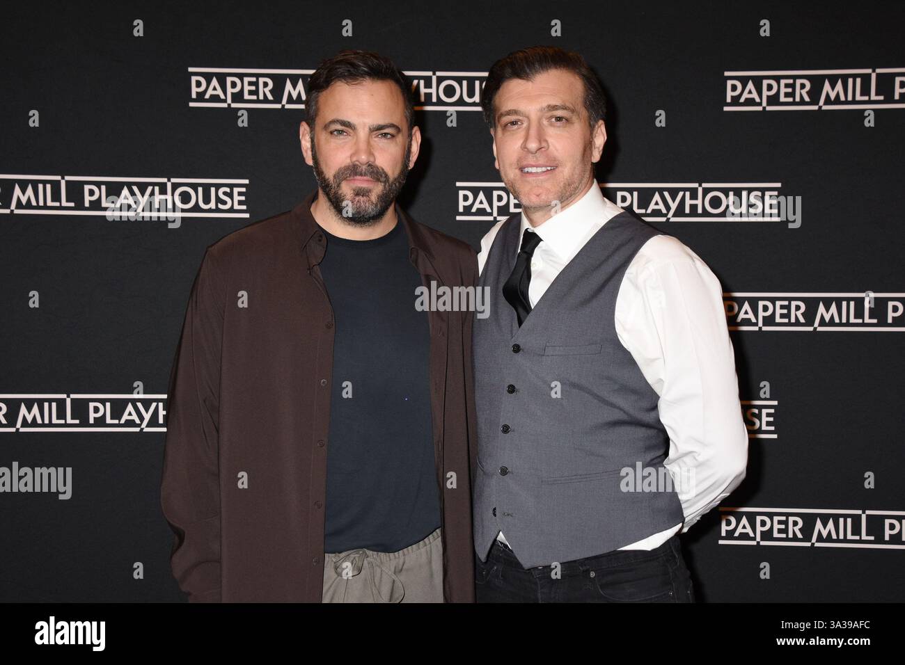 New York, NY, USA. 14th Mar, 2025. Matthew Risch and Tam Mutu at the ...