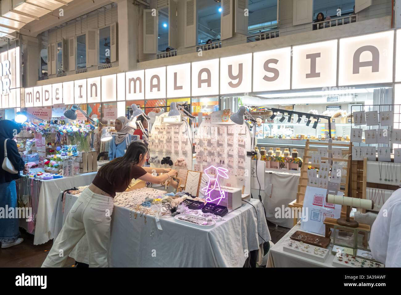Made in Malaysia crafts,souvenirs, Pasar Besar, also known as Central ...
