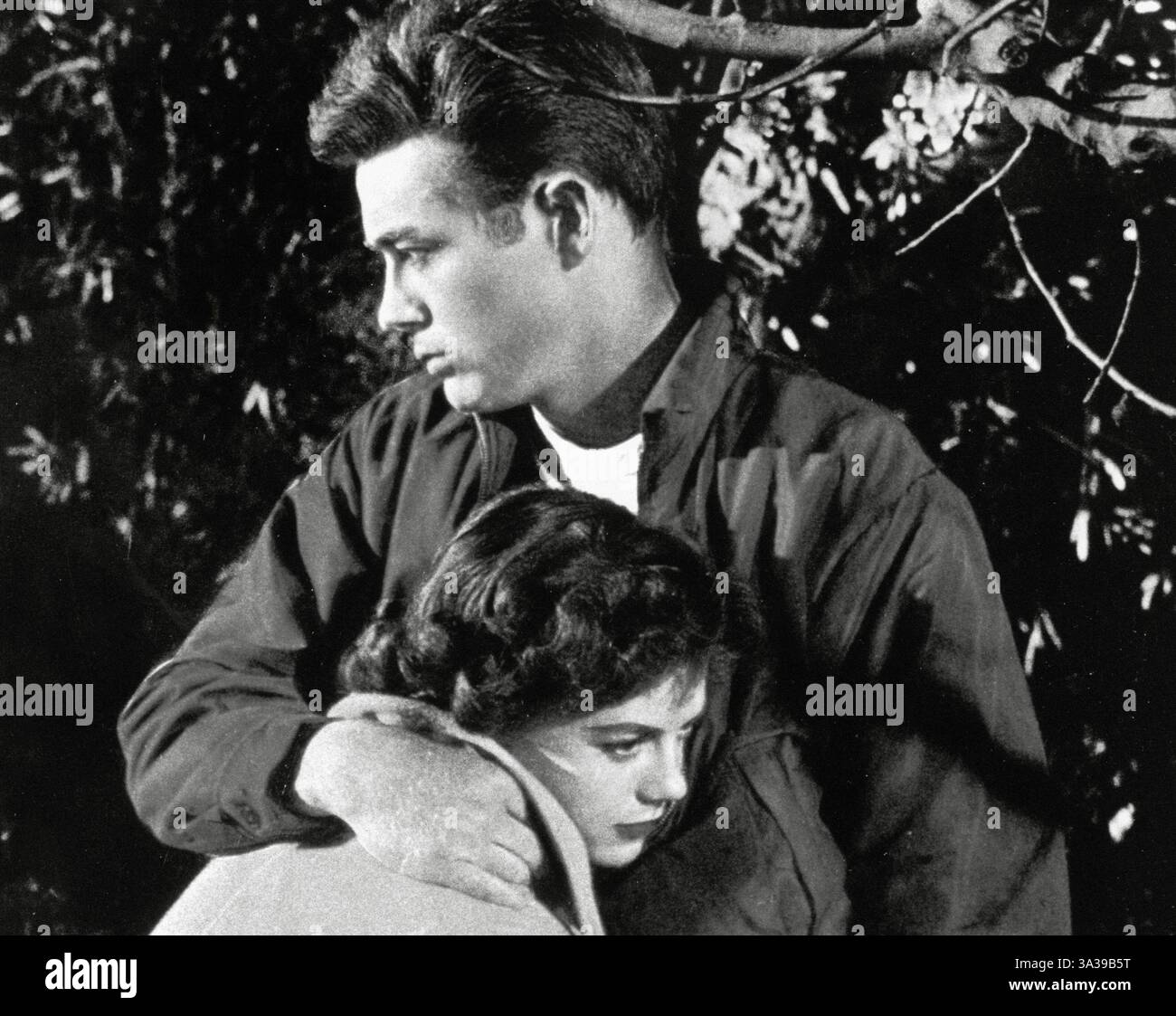 James Dean and Natalie Wood, "Rebel Without a Cause" (1955) Warner Bros ...
