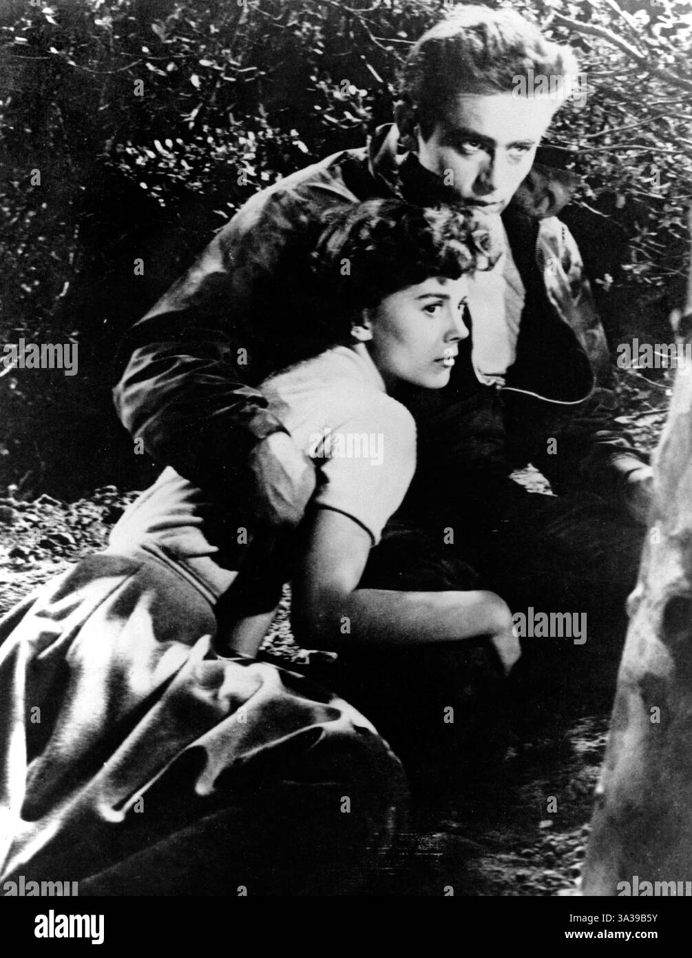 James Dean and Natalie Wood, "Rebel Without a Cause" (1955) Warner Bros ...