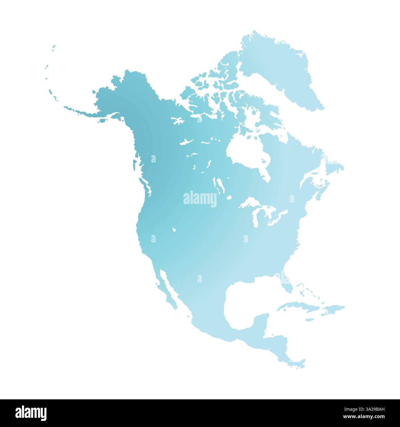 Map of North America, sign silhouette. World Map Globe. Vector ...
