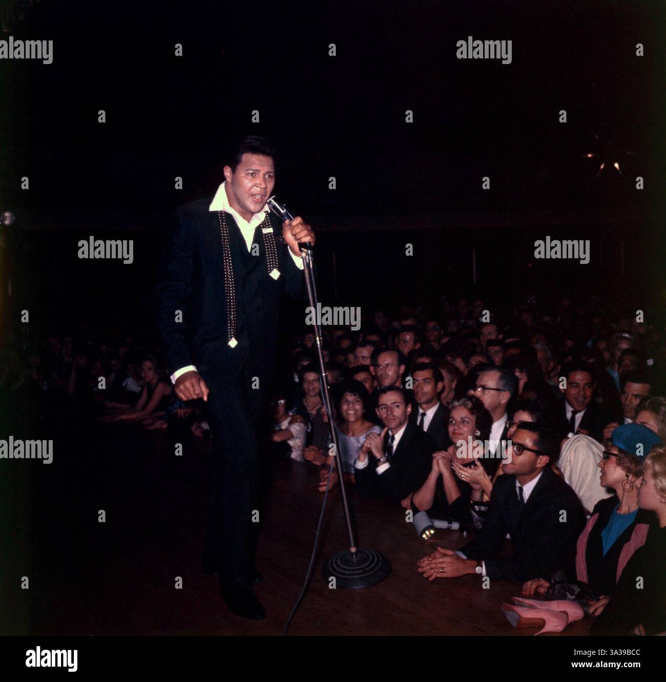 Chubby Checker performing, circa 1961. / File Reference # 34795-001THA ...