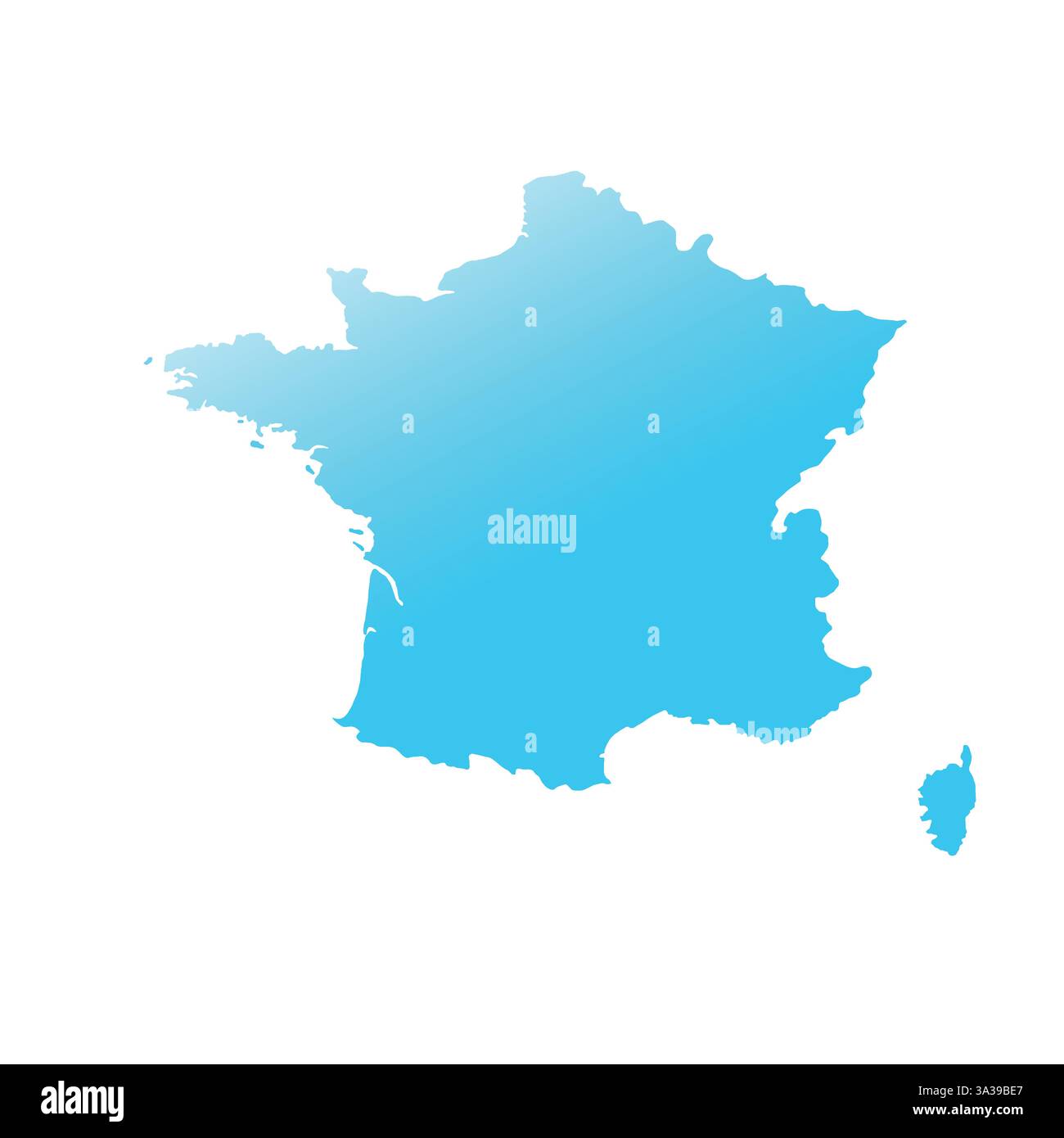Map of France, sign silhouette. World Map Globe. Vector Illustration ...