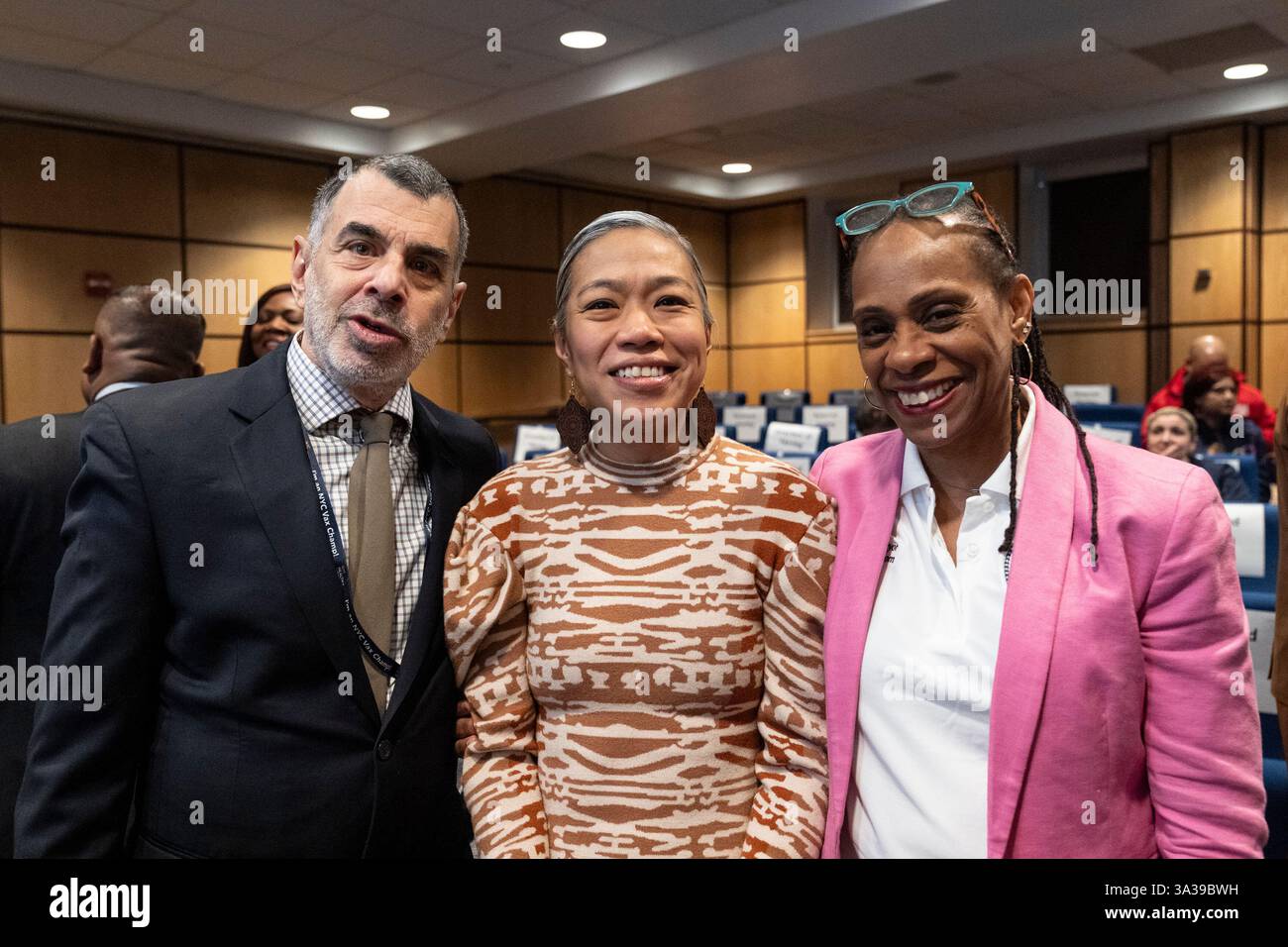 NYC Health + Hospitals President and CEO Dr. Mitchell Katz, Maria ...