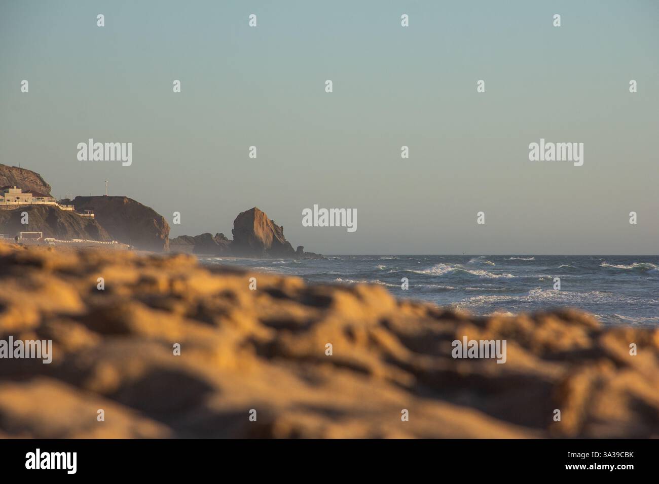 Amazing sunset at the famous Santa Cruz beach Stock Photo - Alamy