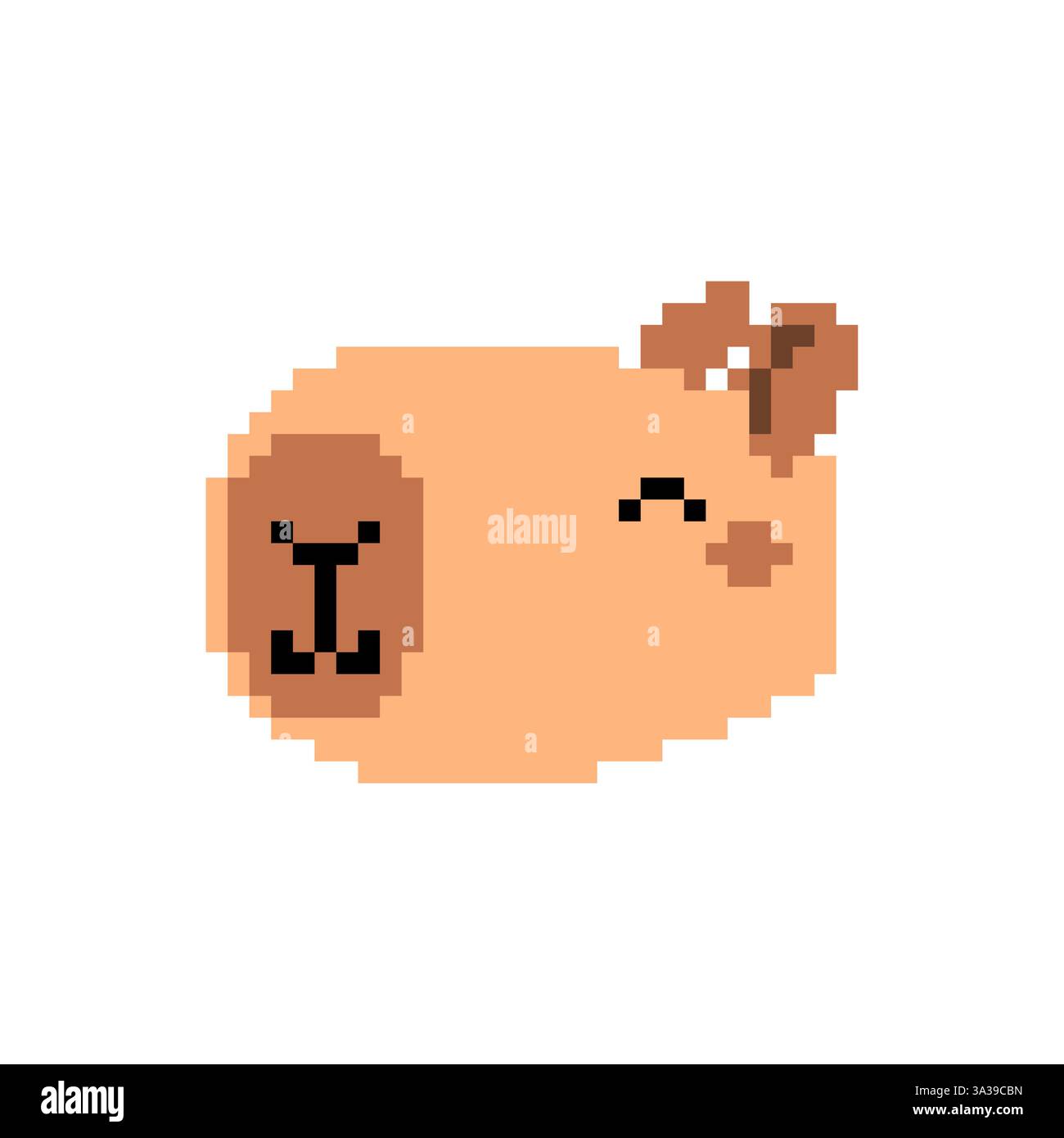 Mosaic pixel art face hi-res stock photography and images - Alamy