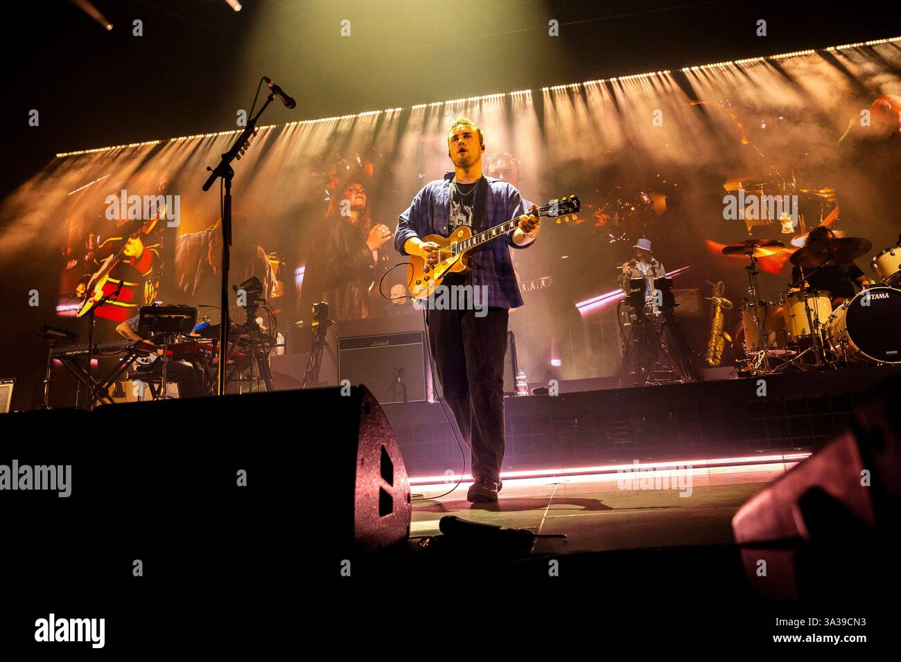 Sam Fender performs live at ChorusLife Arena in Bergamo, Italy, on ...