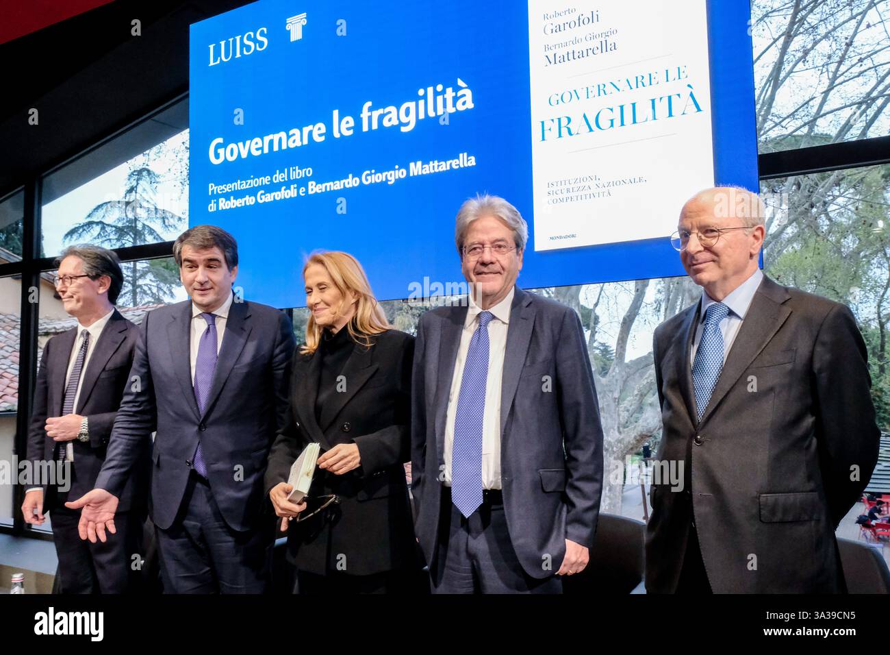 Roberto Garofoli, Raffaele Fitto, Monica Maggioni, Paolo Gentiloni ...