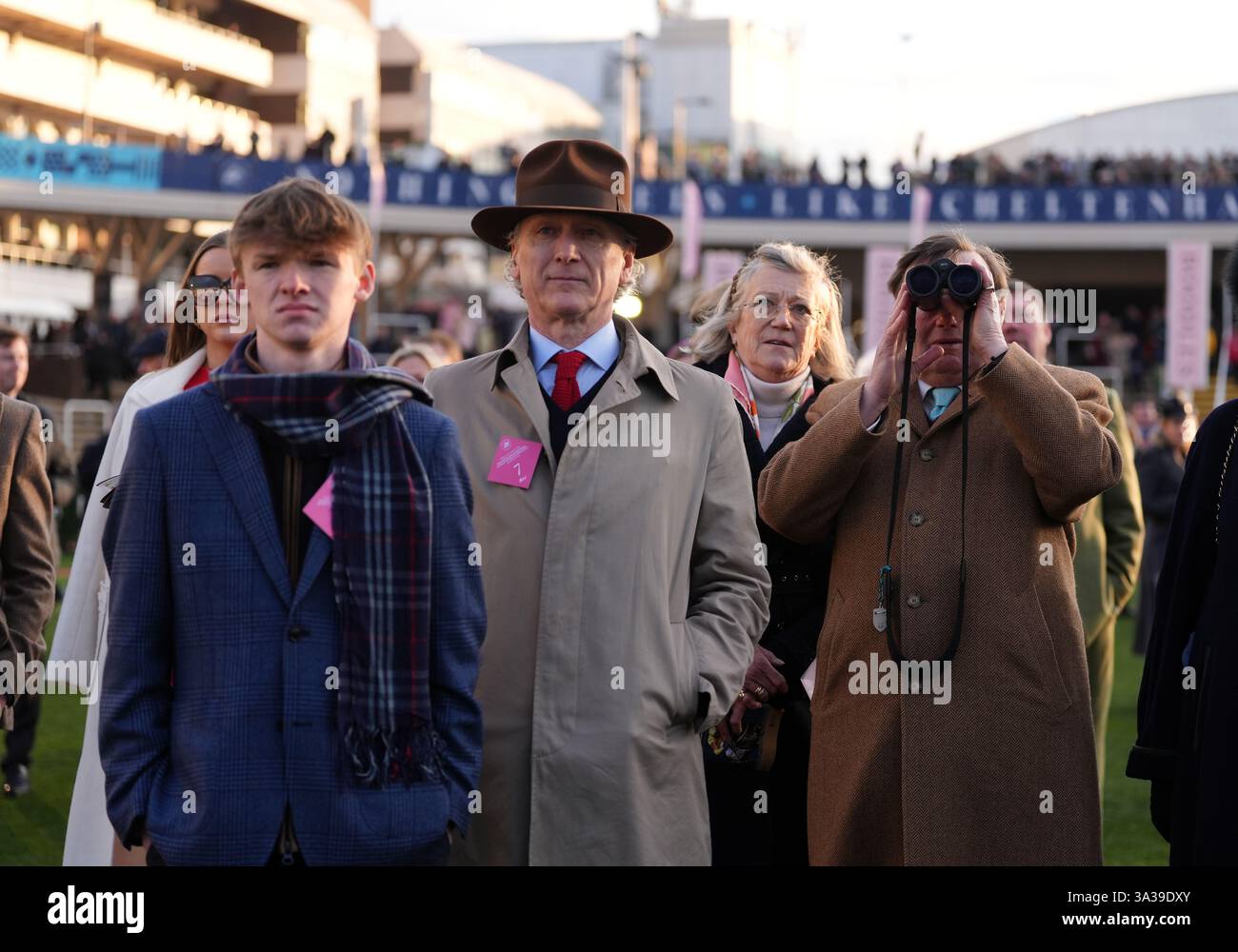 Trainer Nicky Henderson on day four of the 2025 Cheltenham Festival at ...