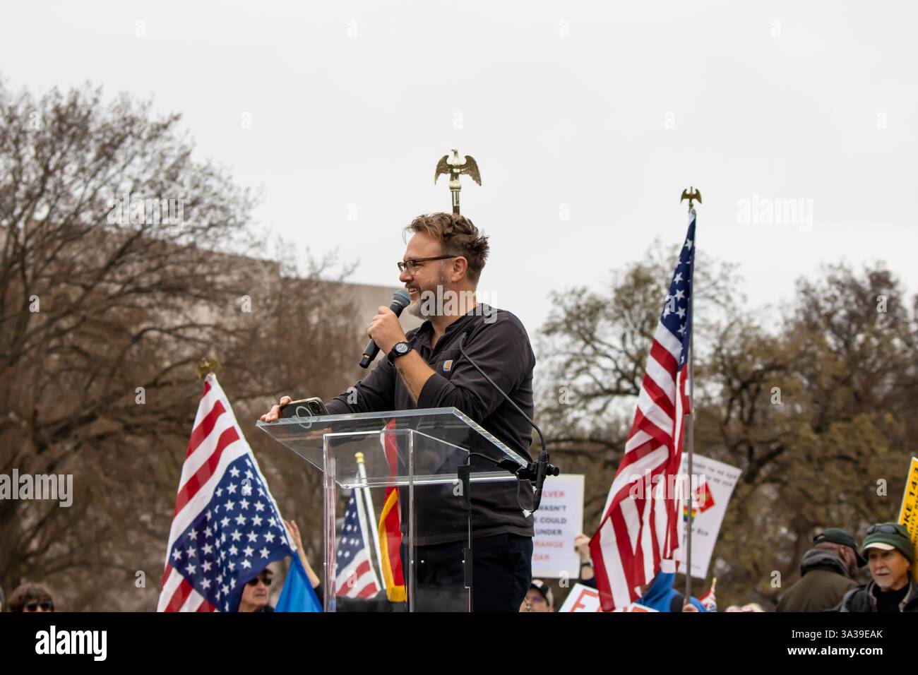 Washington, District Of Columbia, USA. 14th Mar, 2025. Comedian CLIFF ...