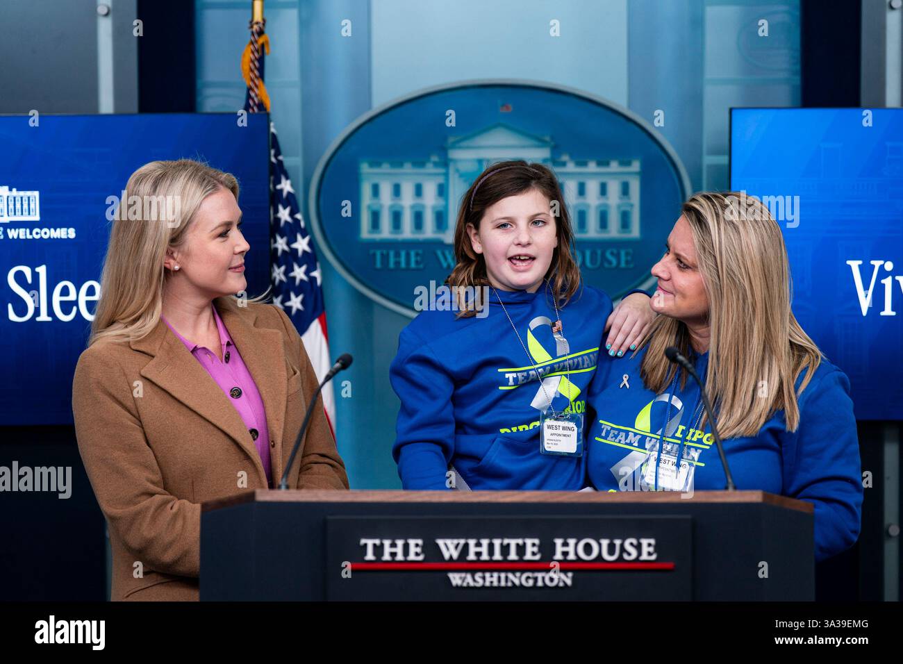 Washington, United States. 14th Mar, 2025. Karoline Leavitt, White ...