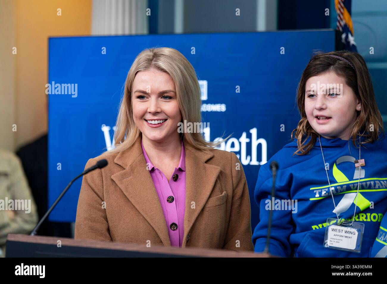 Washington, United States. 14th Mar, 2025. Karoline Leavitt, White ...