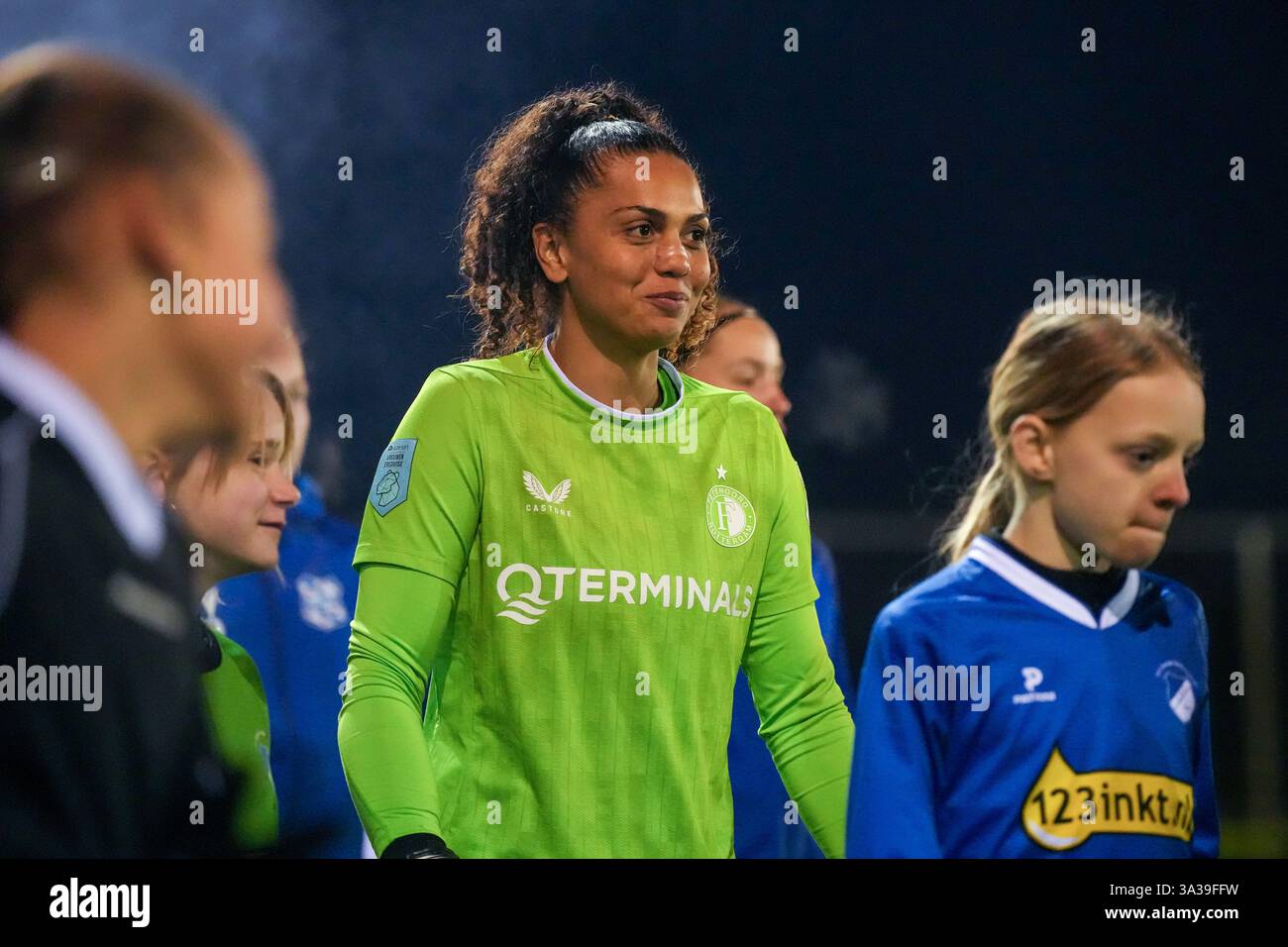 Heerenveen, The Netherlands. 14th Mar, 2025. Heerenveen - Feyenoord V1 ...