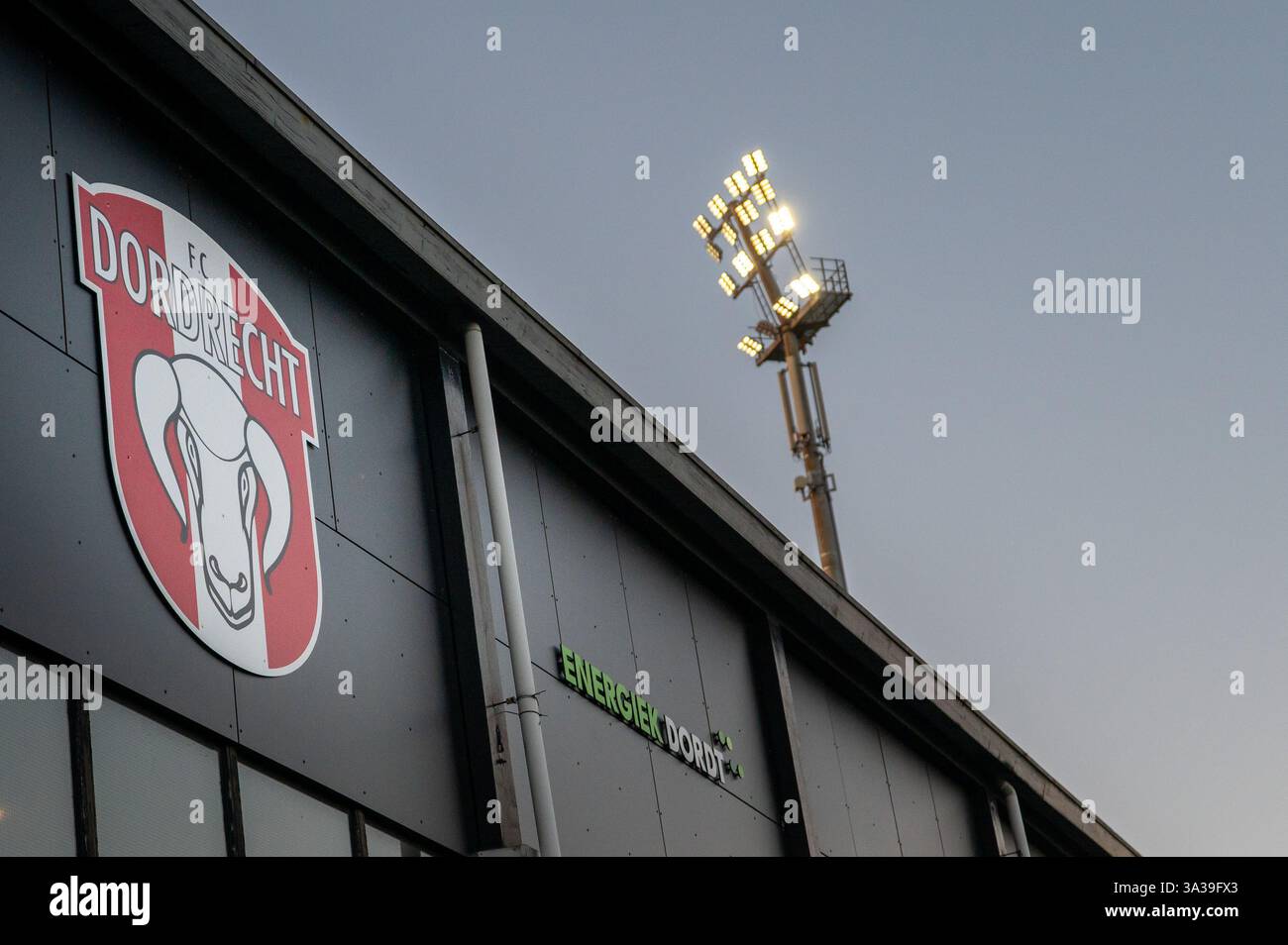 Dordrecht - M Scores Stadion during the thirtieth round of the Keuken ...