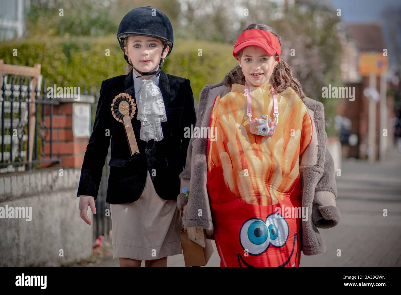 London, UK. 14th March, 2025. British Haredi Jews in north London ...