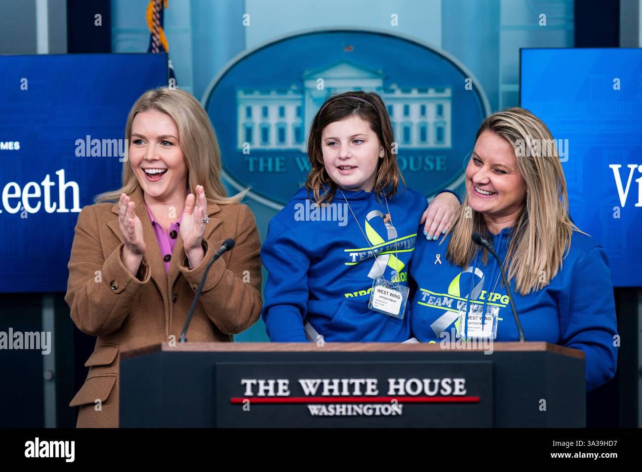 Washington, USA. 14th Mar, 2025. Karoline Leavitt, White House press ...