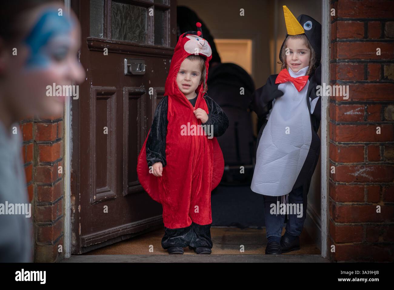 London, UK. 14th March, 2025. British Haredi Jews in north London ...