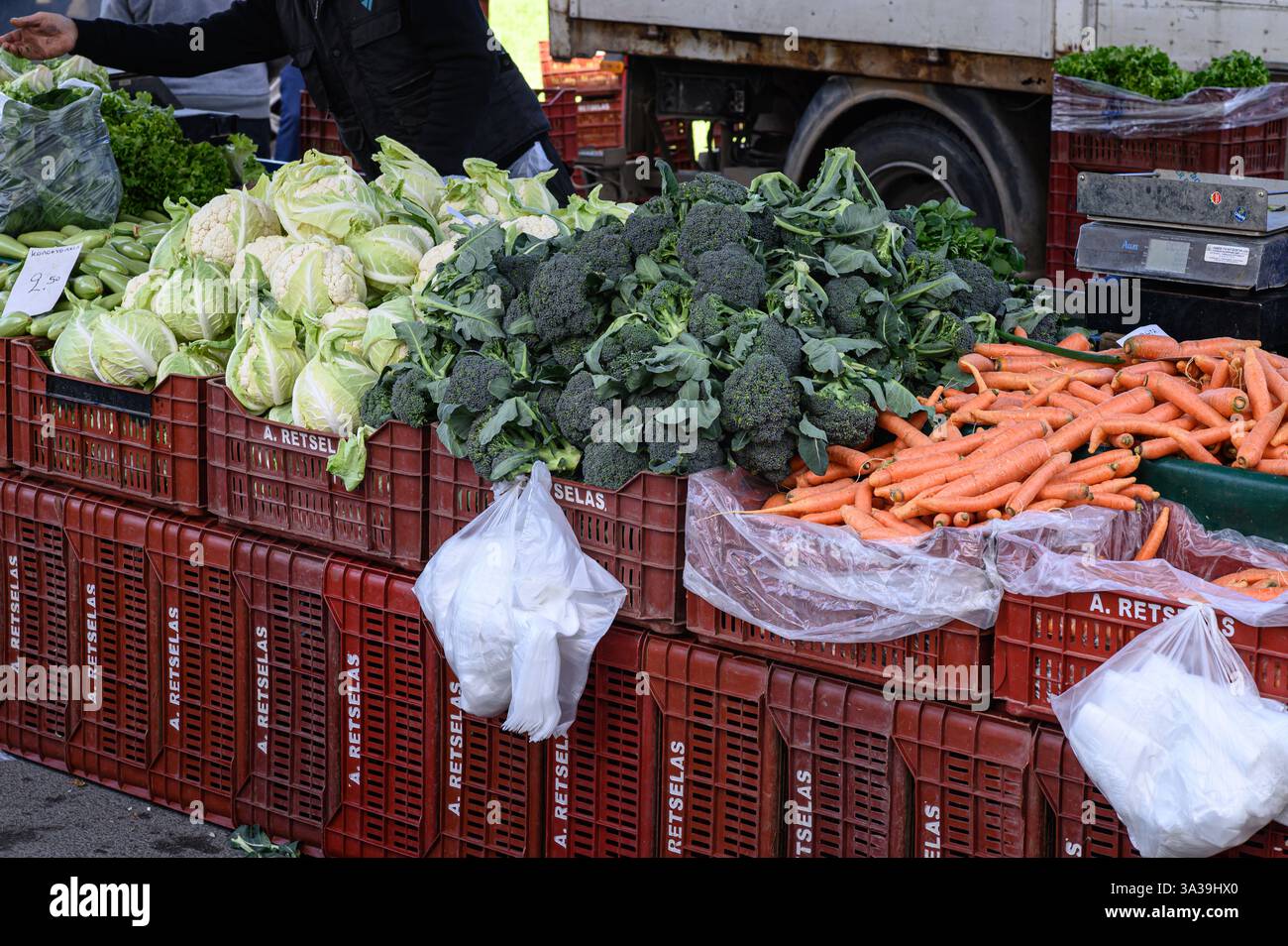 Seasonal fruit vegetables greens hi-res stock photography and images ...