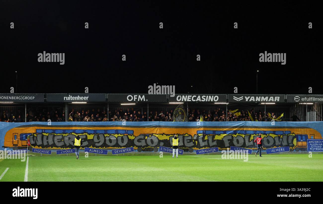 ALMERE , 14-03-2025 , Yanmar Stadium , season 2024 / 2025 , Dutch ...