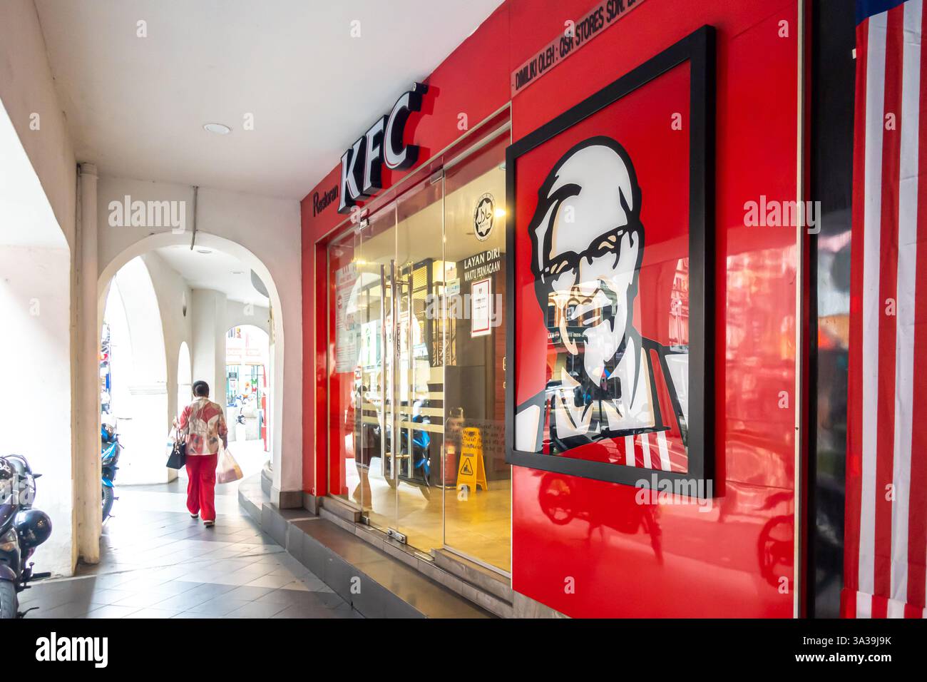 KFC (Kentucky Fried Chicken) restaurant, Kuala Lumpur, Malaysia Stock ...