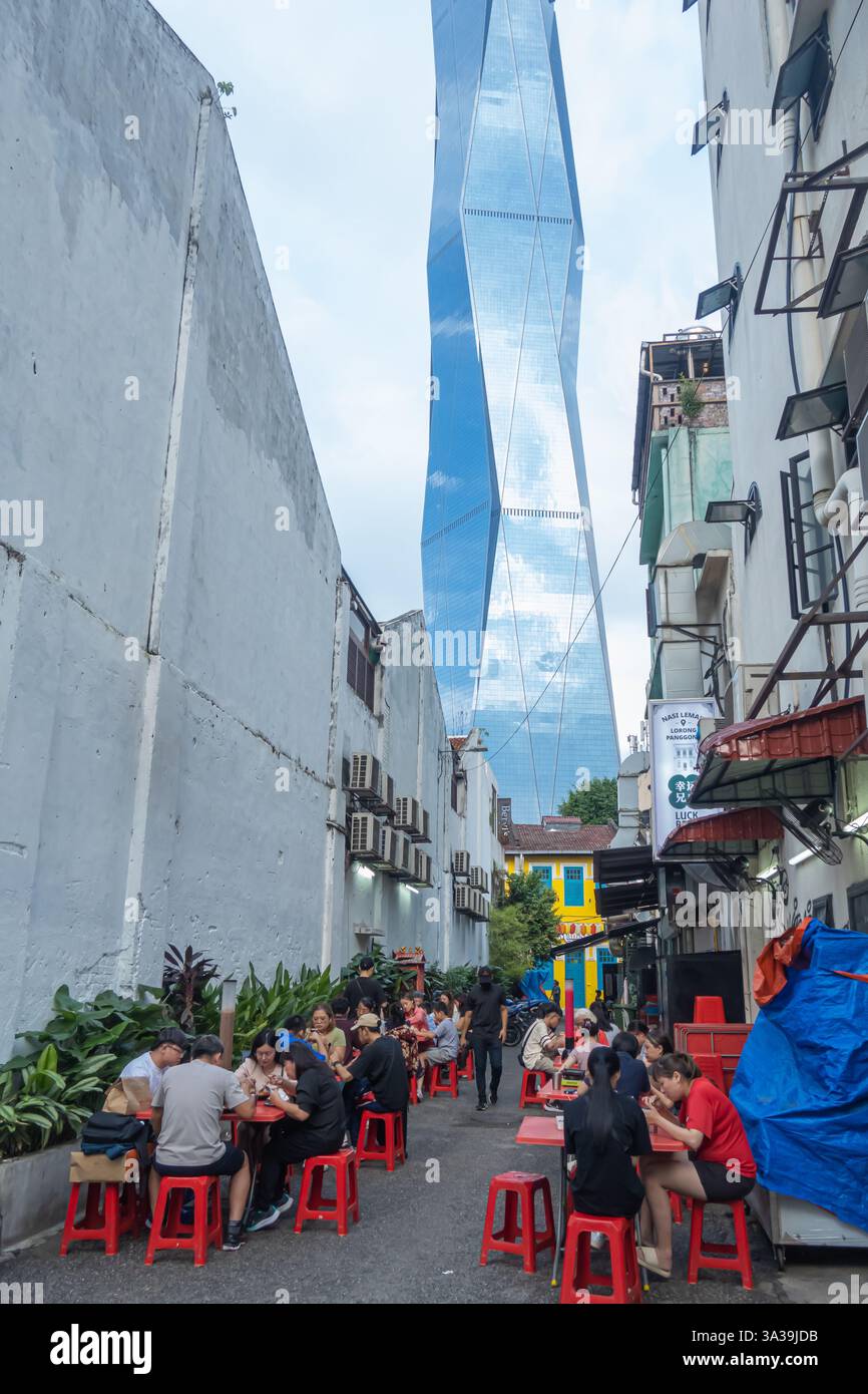 Merdeka 118, also known as Merdeka Tower, in Kuala Lumpur, Malaysia ...