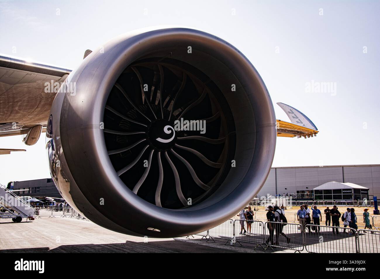 General Electric GE9X Engine used to power the new Boeing 777X (777-9 ...