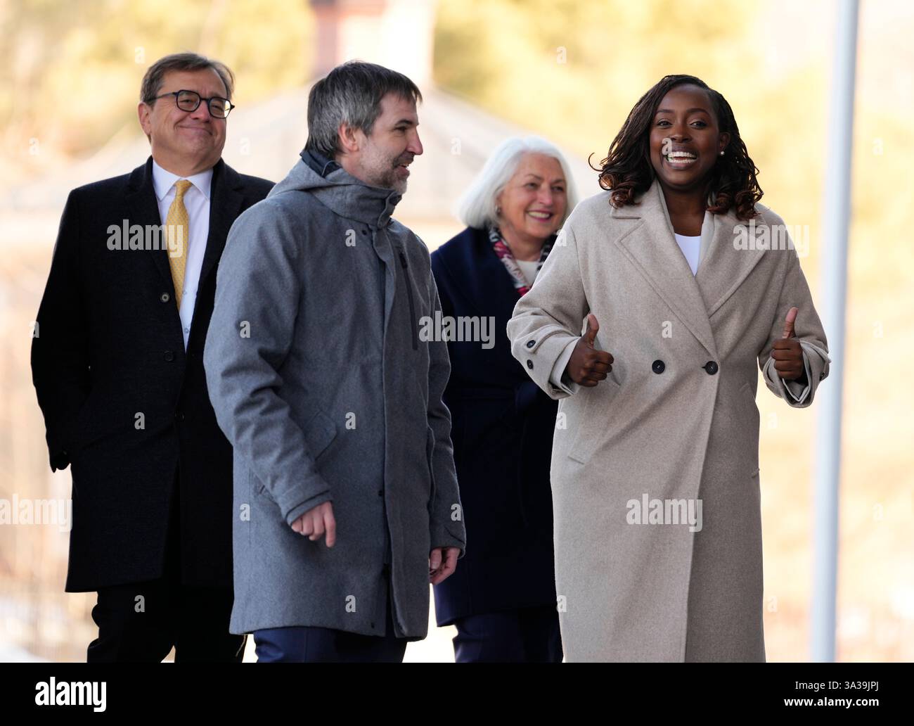 Ottawa, Canada. 14th Mar, 2025. Jonathan Wilkinson (left to right ...