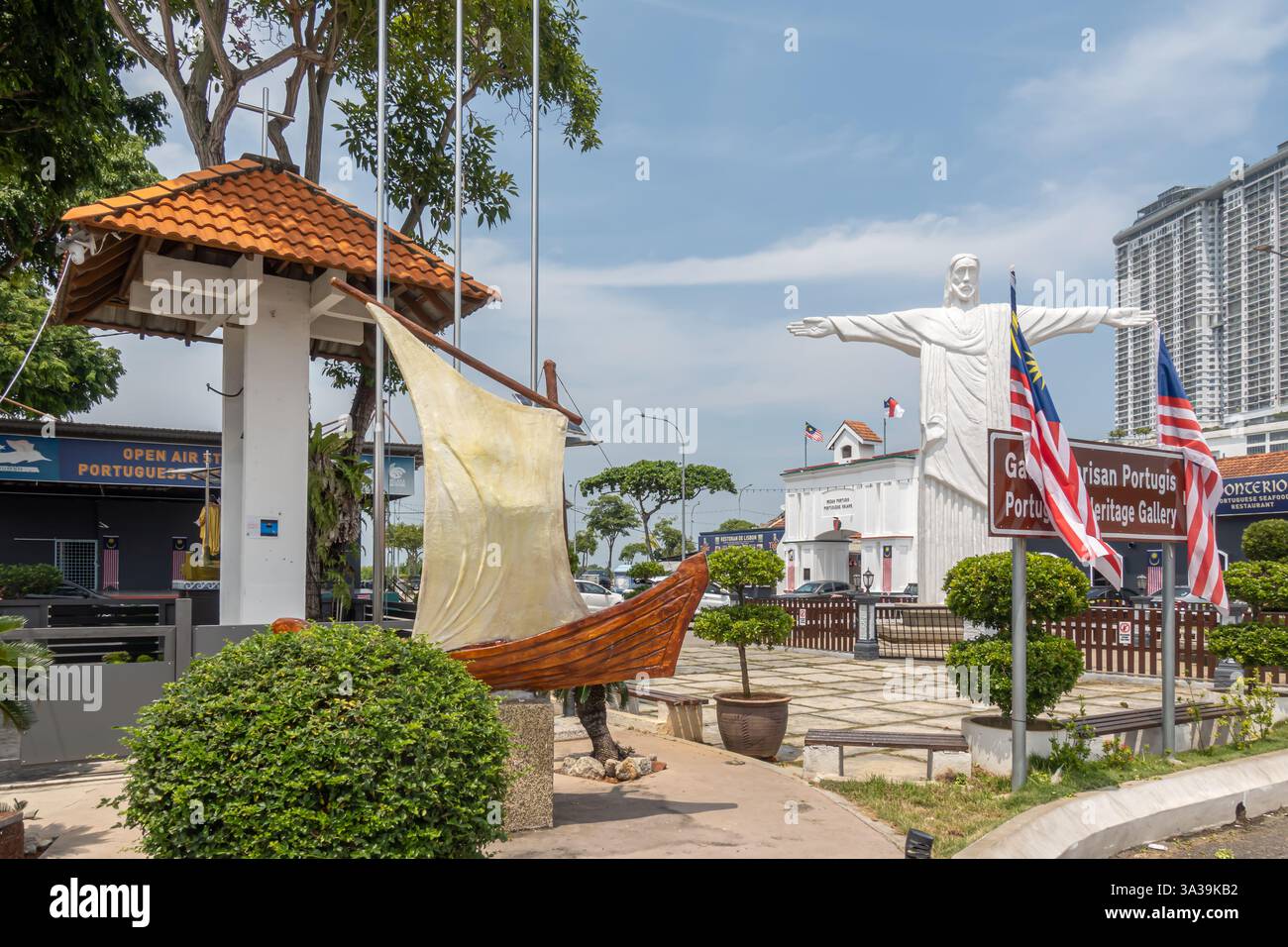 Portuguese Settlement in Melaka, Malaysia Stock Photo - Alamy