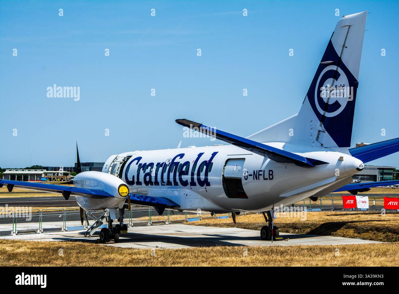 Cranfield University's Saab340B Flying Classroom and Laboratory Stock ...