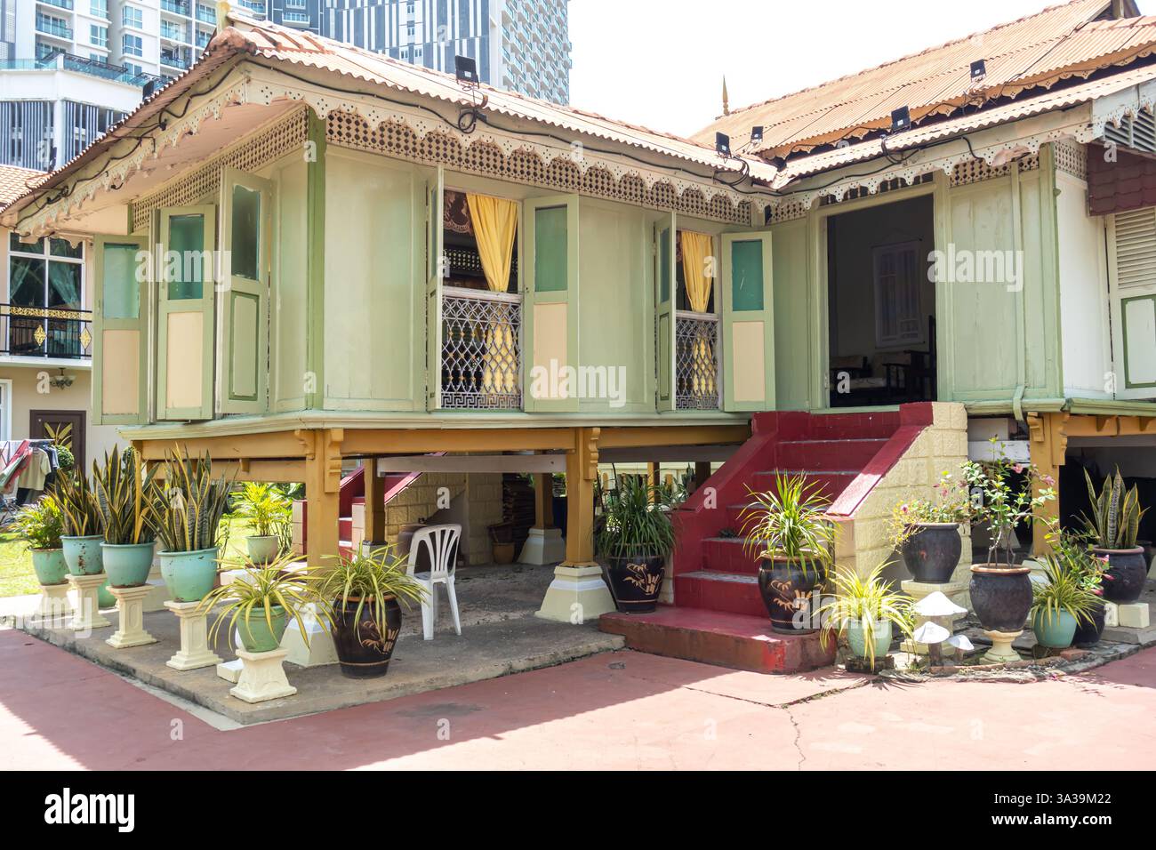 Villa Sentosa heritage museum, Melaca, Malaysia Stock Photo - Alamy
