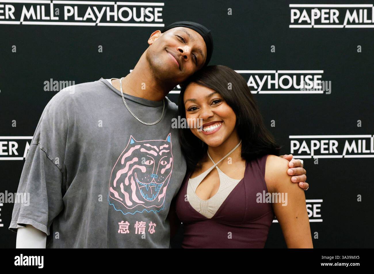 New York, United States. 14th Mar, 2025. Savy Jackson and Vincent Jamal ...